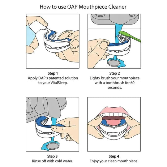 Large Mouthguard Cleaner By OAP - VitalSleep